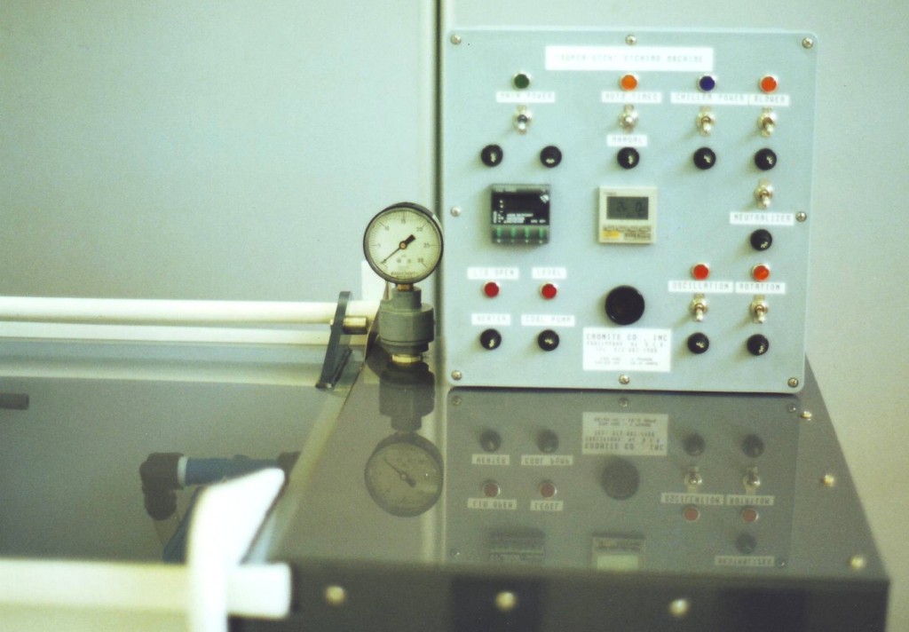 Cronite » Super-Etch Etching Machine
